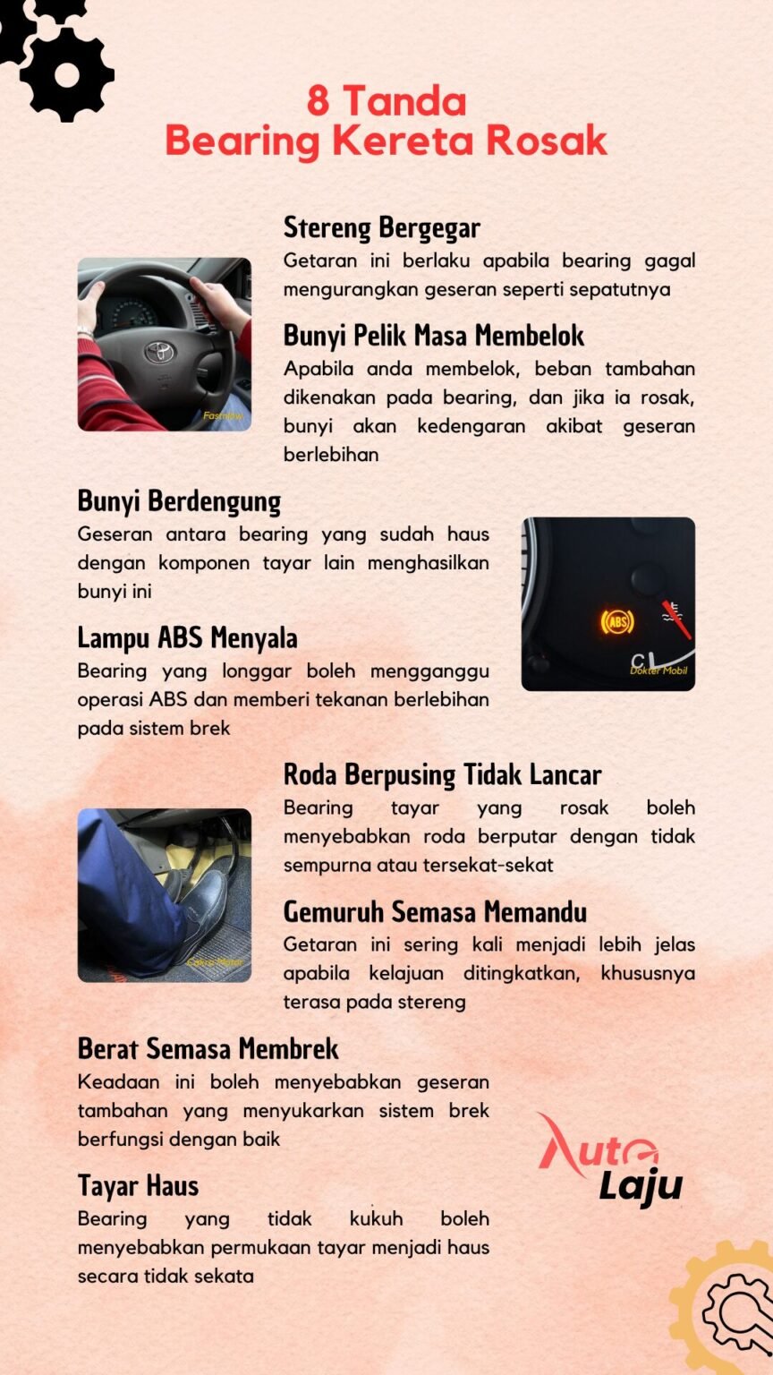 √ 8 Tanda Bearing Kereta Rosak Beserta Punca dan Cara Atasinya dengan ...